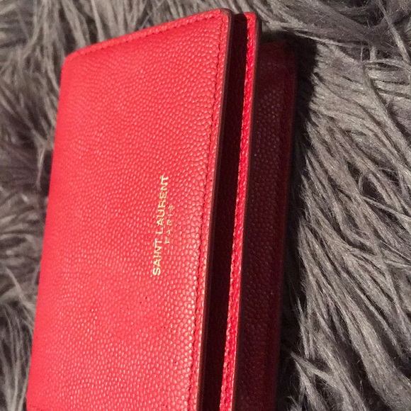 Yves Saint Laurent | Bags | Authentic Ysl Key Pouch In Smooth Leather ...